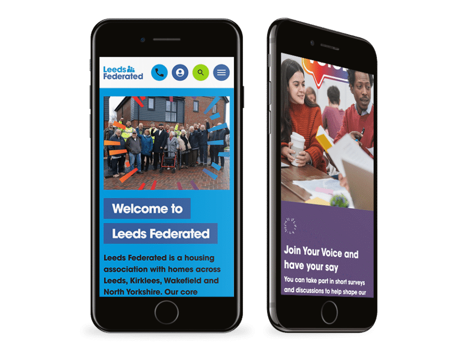 Leeds Federated Housing Association - Bespoke Websites | Castlegate
